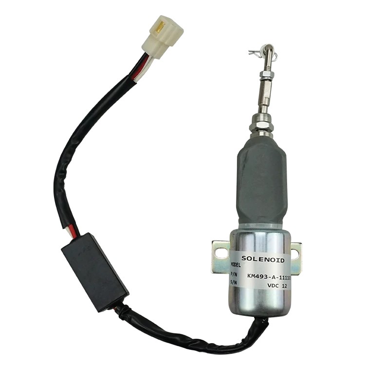 New Stop Solenoid KM493-A-1111010 for Kipor Generator KDE30E3 KDE35E3 ...